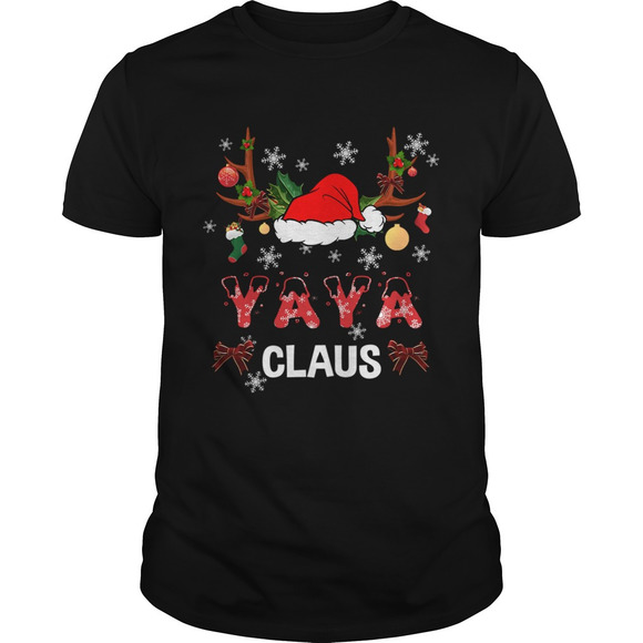 Shirts | Merry Christmas Yaya Claus Hat Santa Tshirt | Poshmark
